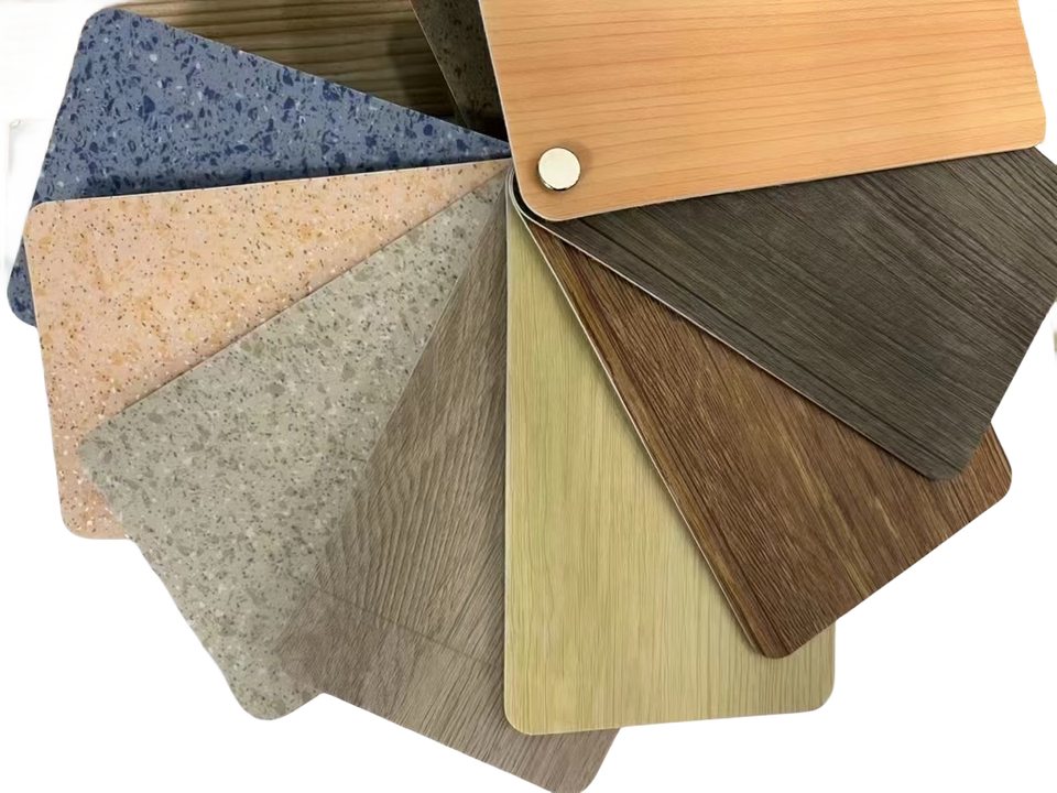 2.0mm-3.0mm Anti-Bacterial Fireproof Heterogeneous Plastic Vinyl Floor ...