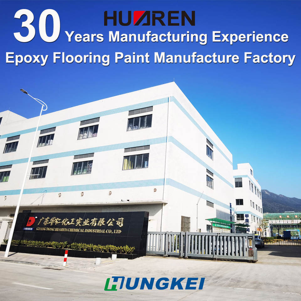 Huaren Fireproof Epoxy Resin Washed Stone Floor Coating High Quality ...