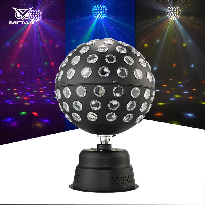9 Color Rotating DMX Remote Control Strobe Effect LED Light