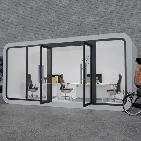 20ft 40ft Modular Prefab Tiny Homes Container Office Portable Apple ...