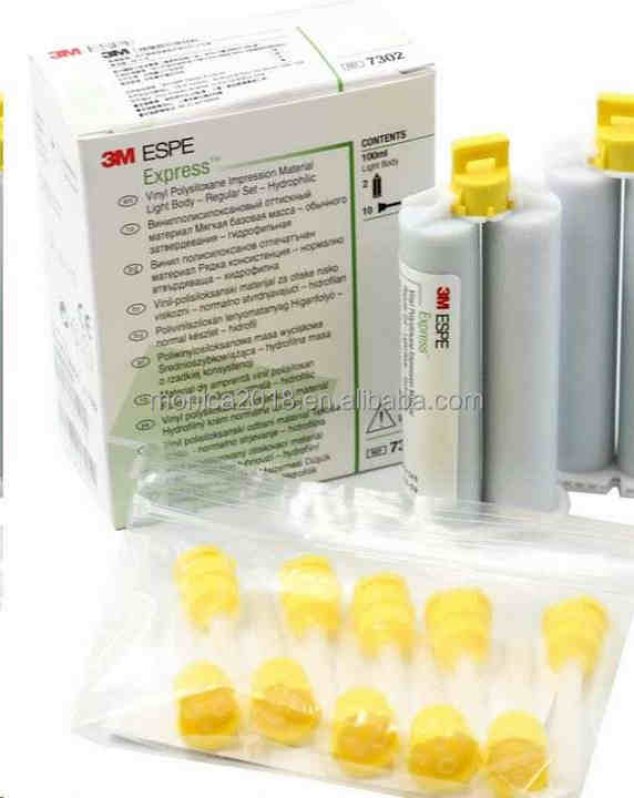 Dental Light Cure 3M ESPE Express Impression Material Light Body ...