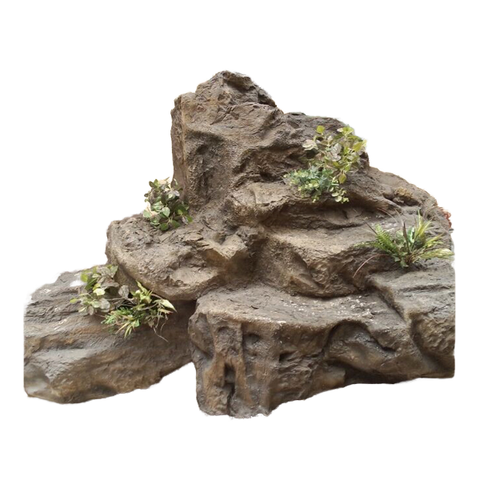 2022 newly design fiberglass rock waterfall artificial rock waterfall ...