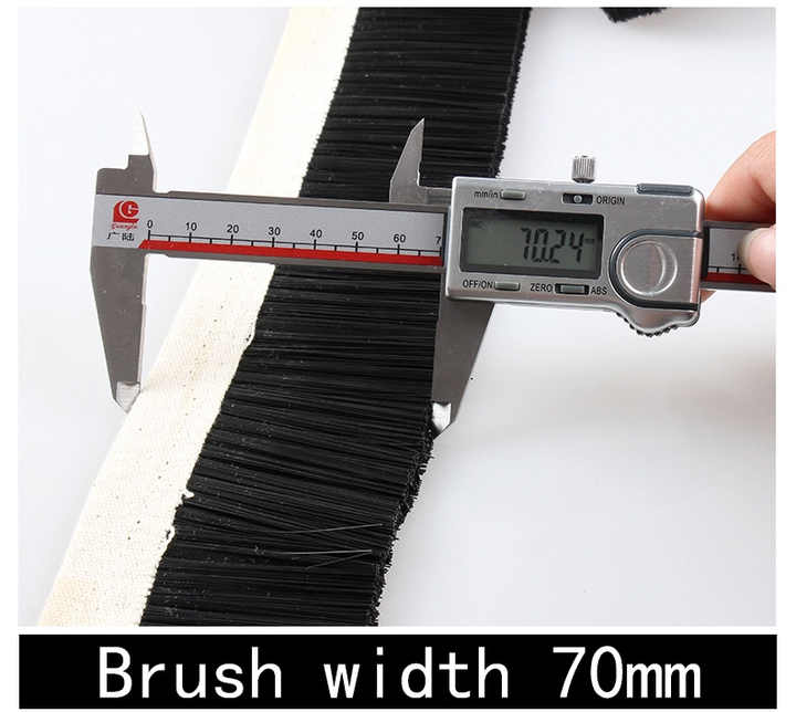 HLTNC 1M X 70mm Brush Vacuum Cleaner Engraving Machine Dust Cover for ...