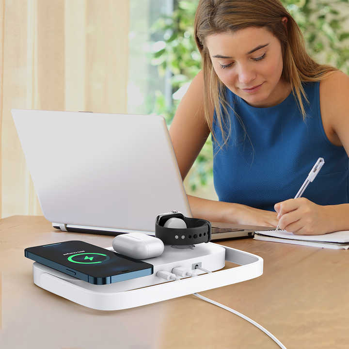 15W Wireless Charger Station - Fast, Simple, and Versatile