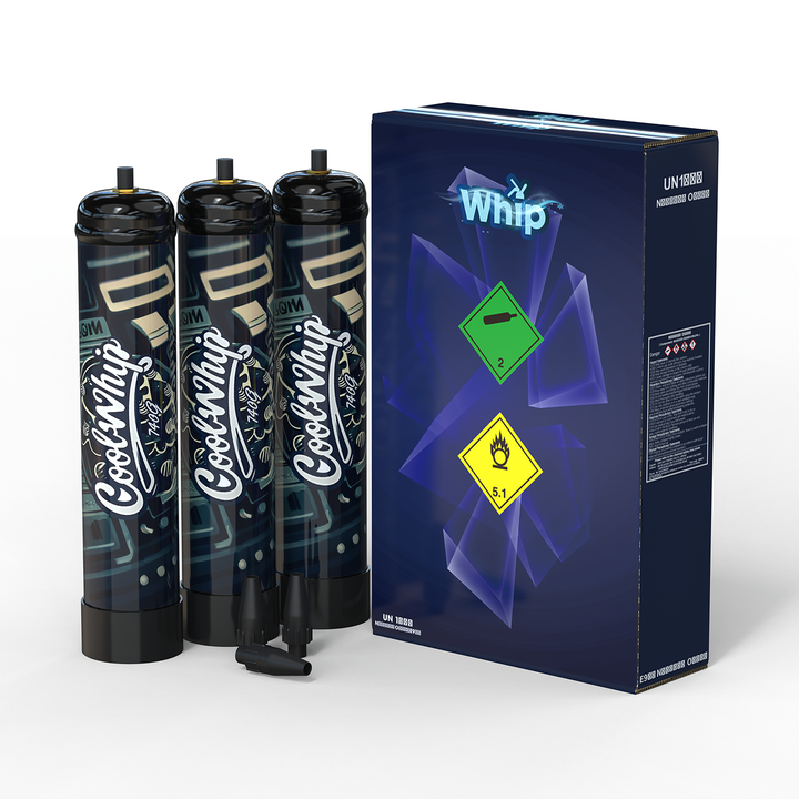 Hot Sell Cool Whip 740g Whip Cream Chargers 1.1L Whipped Cream Gas ...