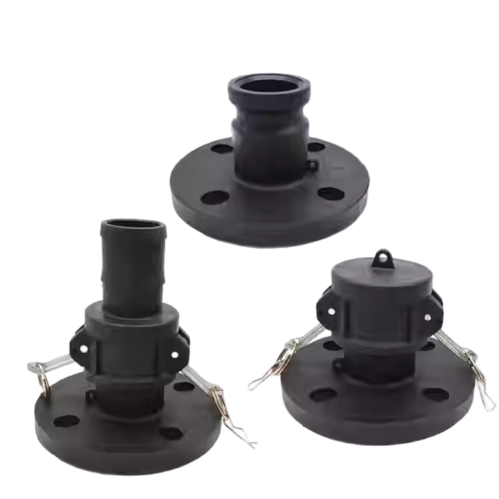 4\" Flexible HDPE Nylon CAM Lock Coupling Quick Connection Female to ...