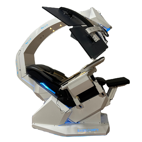Modern Design Zero Gravity Workstation Cockpit - Ergonomic Gaming Desk ...