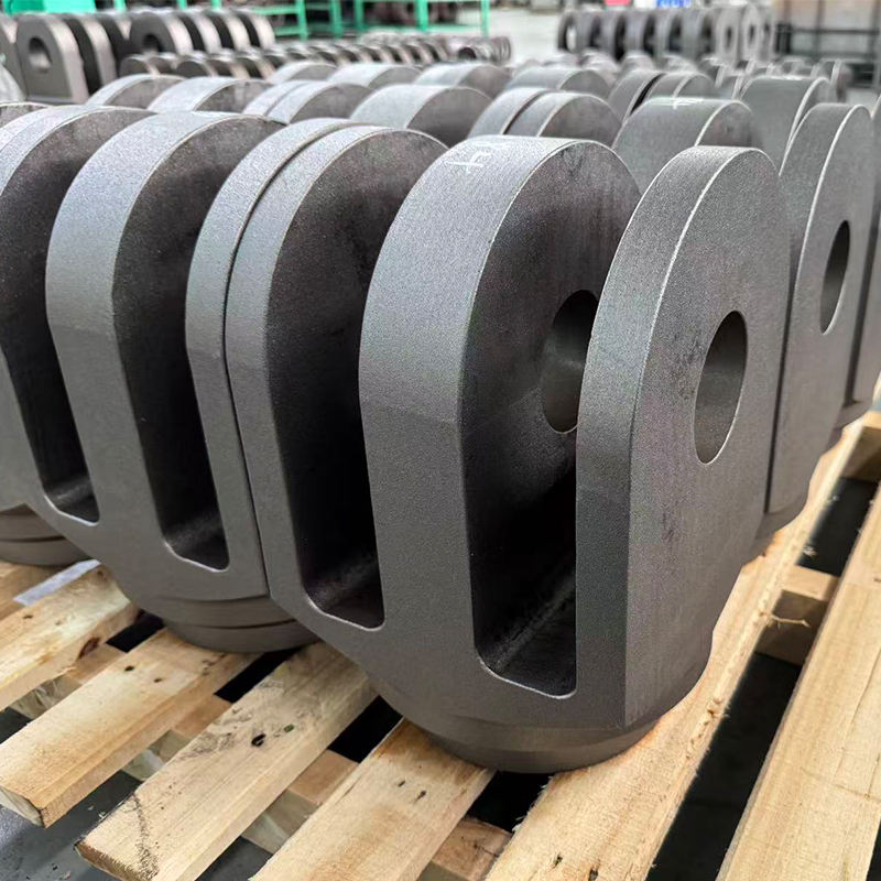 High Strength Crawler Crane Boom Joint Forged Alloy Steel Precision ...