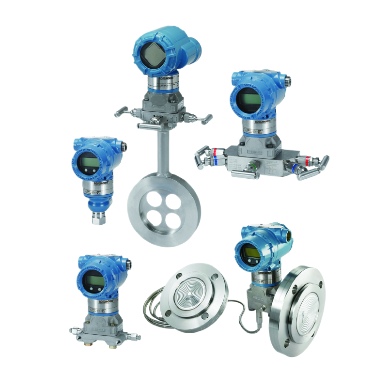 Multivariable Differential Pressure Transmitter ROSEMOUNTa 3051 4-20mA ...