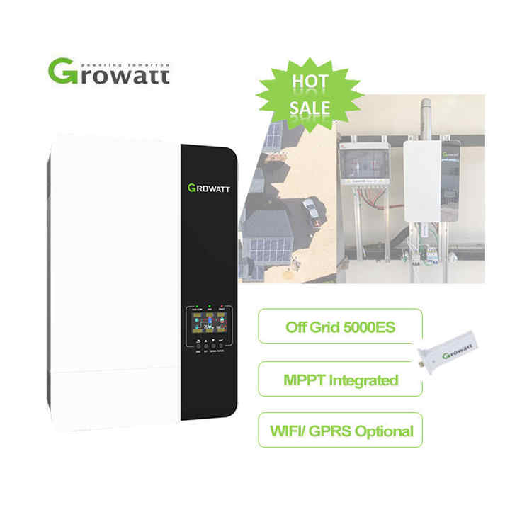 Growatt SPF5000es Solar Off-Grid Energy Storage Inverter Supplier 5kw ...