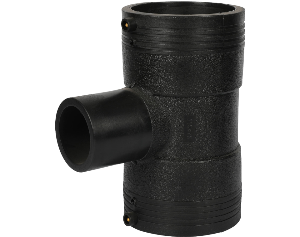 HDPE 50mm Electrofusion Equal Tee PE100 PN16 ISO Certified Leak-Proof ...