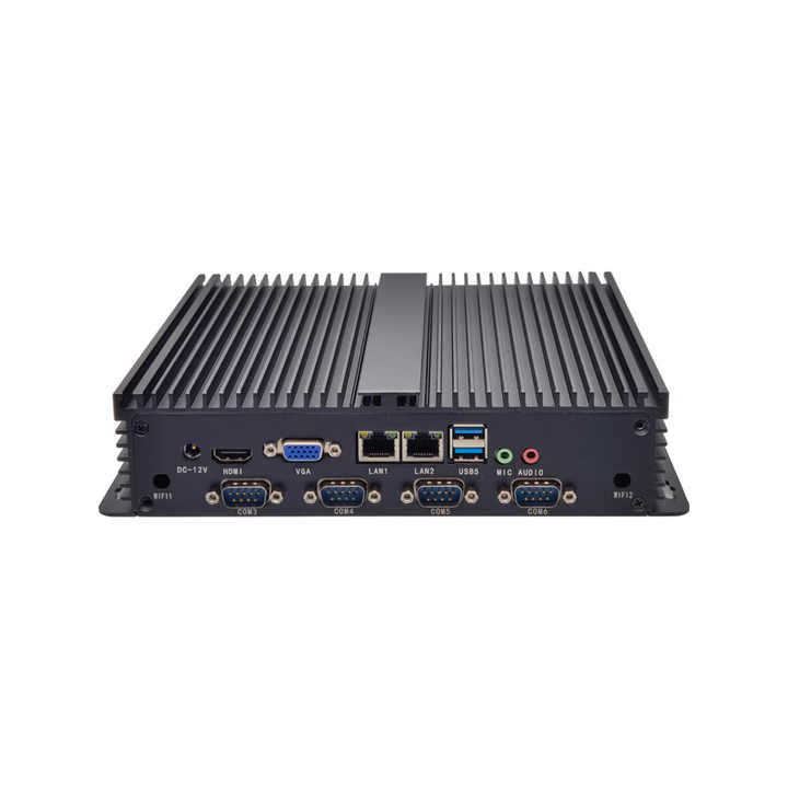 11th Gen Core I5 1135G7 Industrial Embedded Computer Dual Lan 6 USB 6 RS232 RS422 RS485 Fanless ...