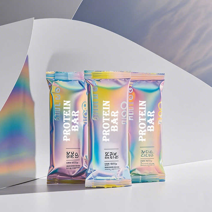 Custom Plastic Aluminum Foil Mylar Edible Chocolate Granola Nuts Energy ...