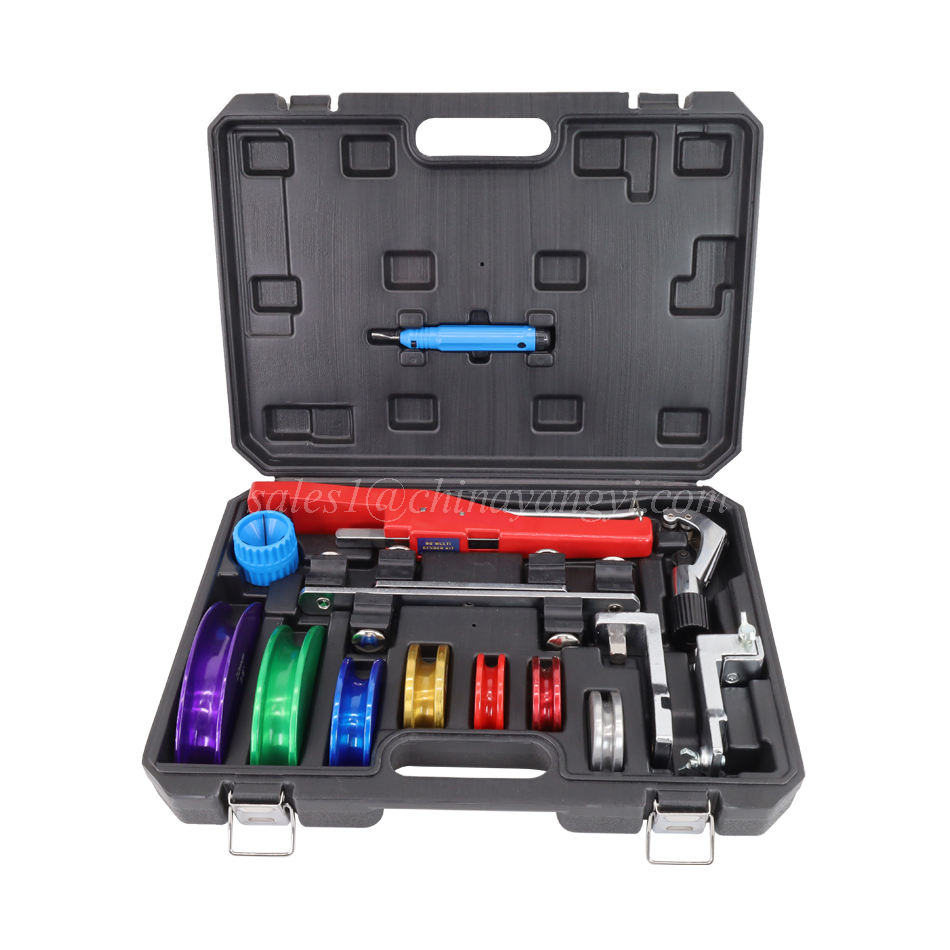 Tube Bender Kit Refrigeration Ratcheting Tubing Benders 1/4 to 7/8 Inch ...
