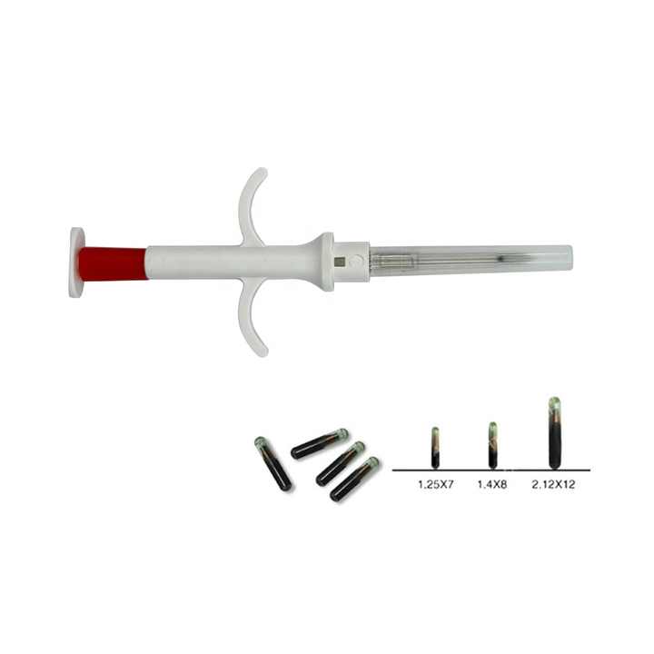 CMRFID Rfid Glass Tag 134.2khz Animal Microchip Injectable Dog Cattle ...