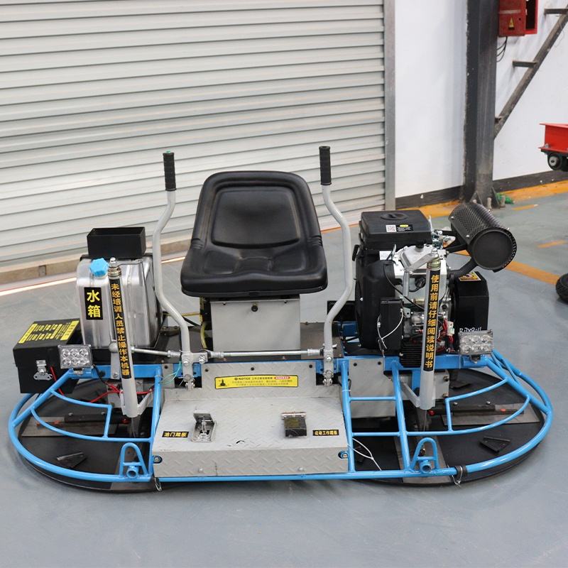 Helicopter Concrete Ride on Power Trowel High Efficiency Double Power ...
