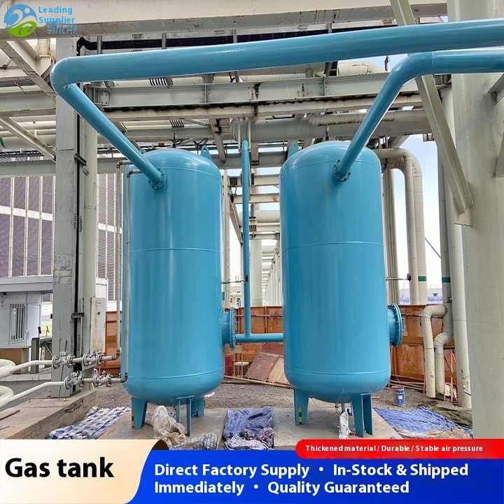 Ultra-Thick Carbon Steel Compressed Air Storage Tank 10/20/30 Cubic Gas ...