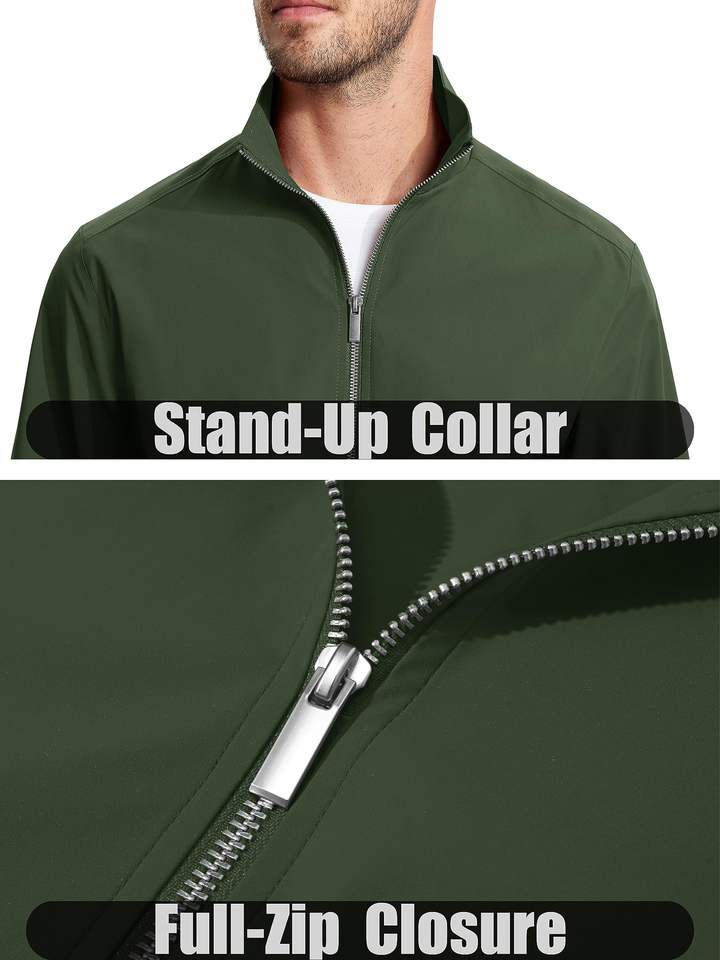 High Quality Custom Logo Wind Breaker Jacket Wholesale Men Windproof ...