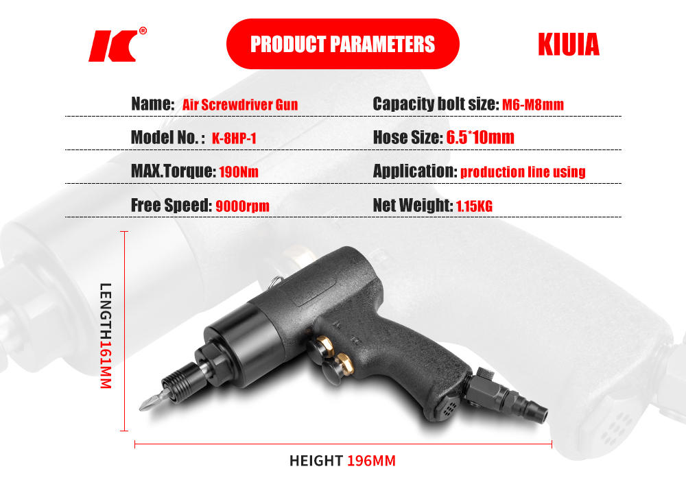 Industrial grade 8HP large torque industrial pneumatic pneumatic ...