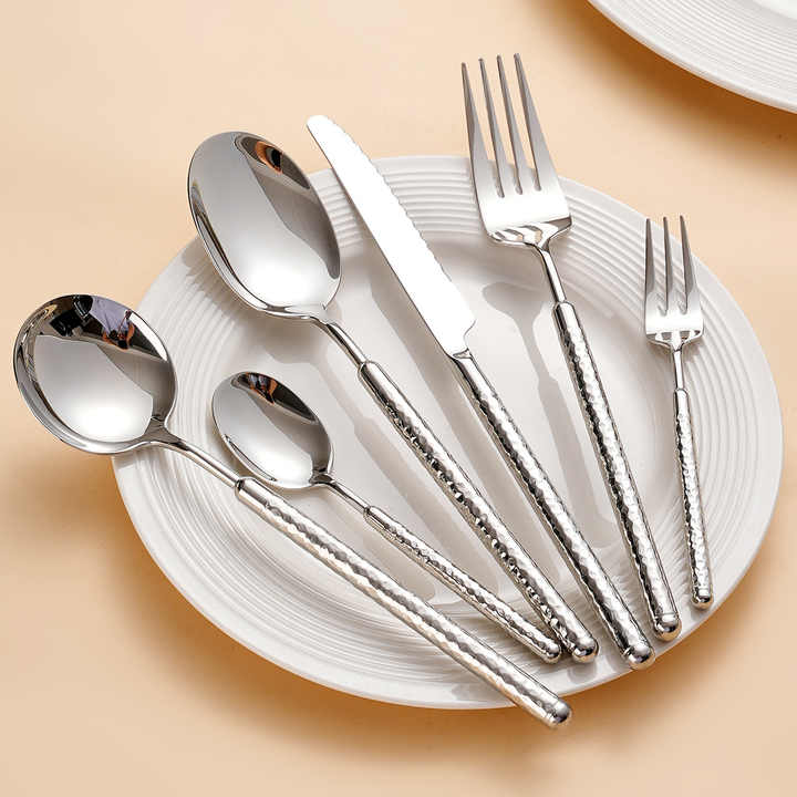 Luxury Stainless Steel Silverware for Wedding Occasions