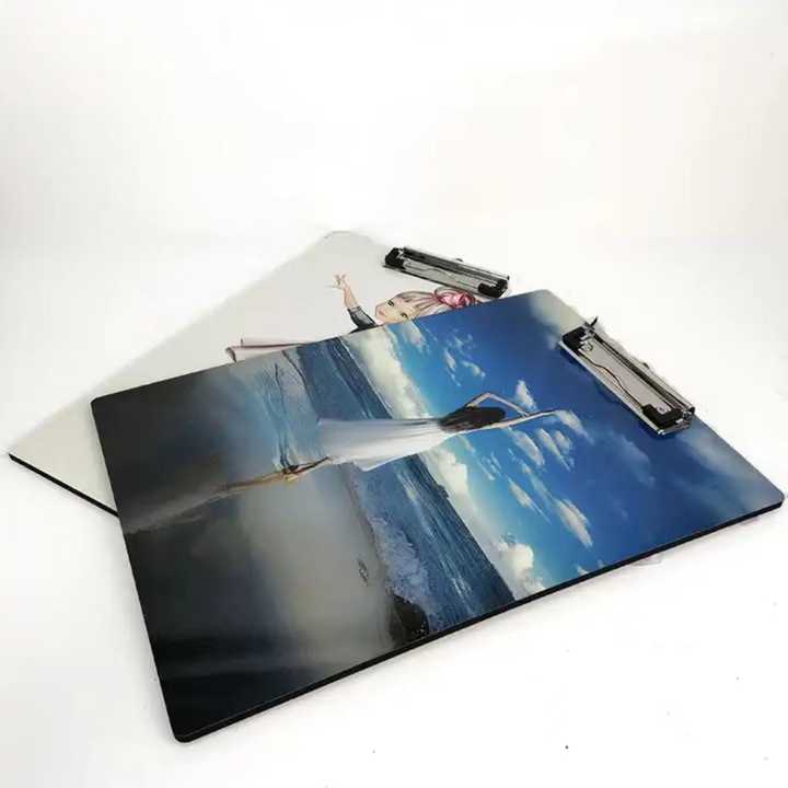 Sublimation MDF File Clip Board Wooden Clipboard Sublimation Customized ...