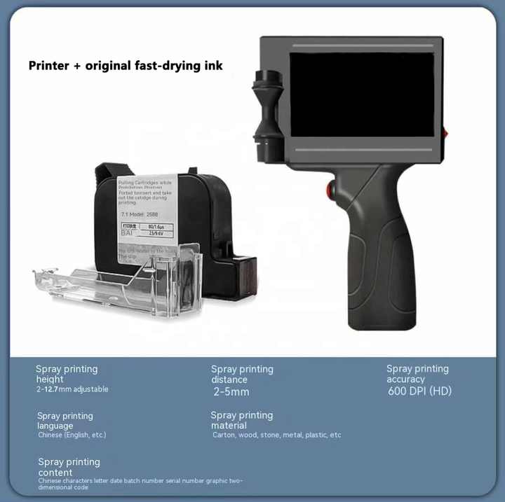 2025 Hot Product Mini portable handjet inject expire date printing ...