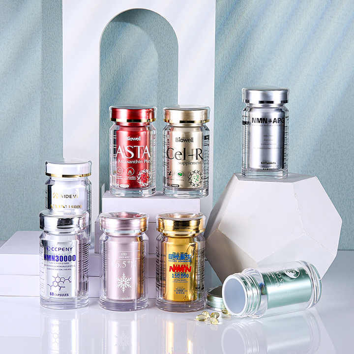 Custom Ps Pill Bottle With Inner Container Customer Design Printing ...