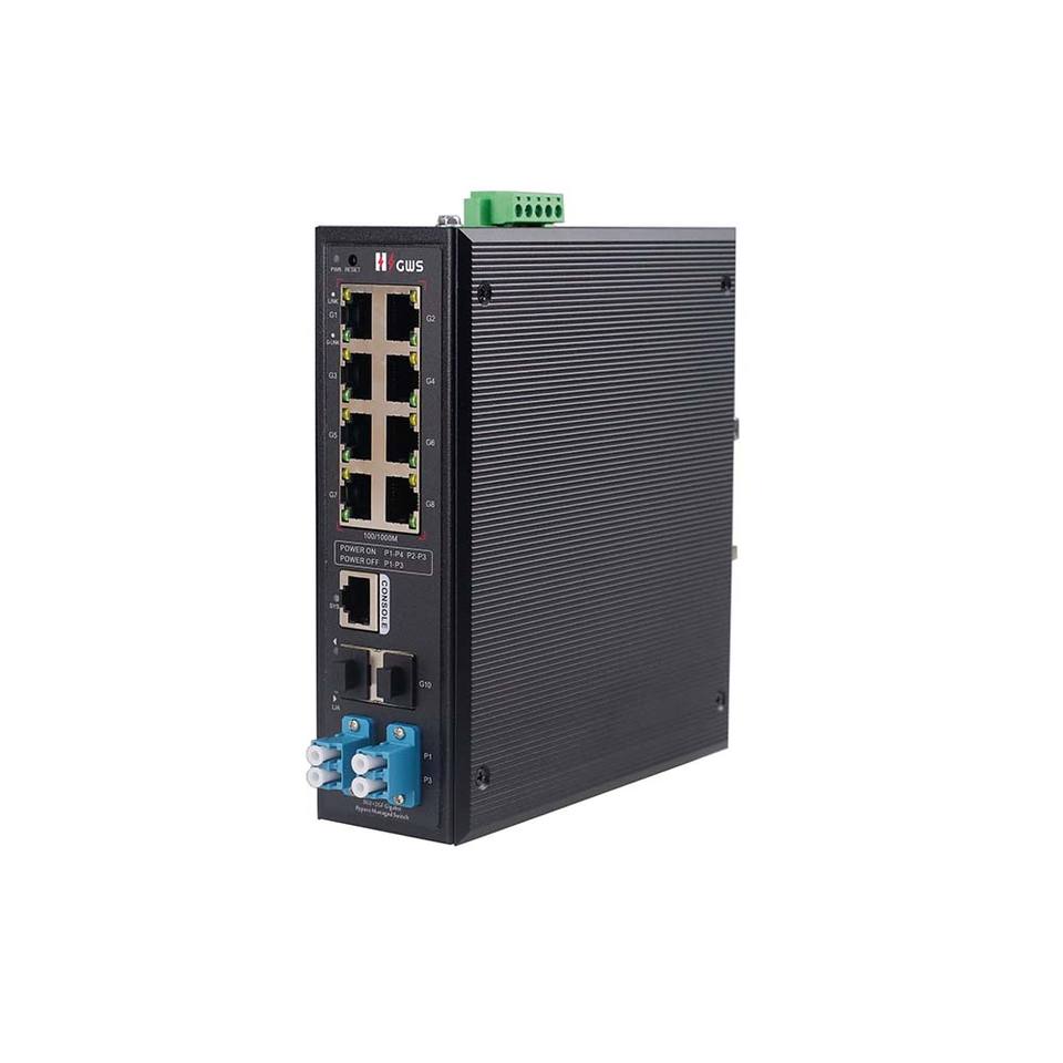 L2+ Managed Bypass 8*10/100/1000M RJ45 Ports + 2*100/1000M Uplink SFP ...