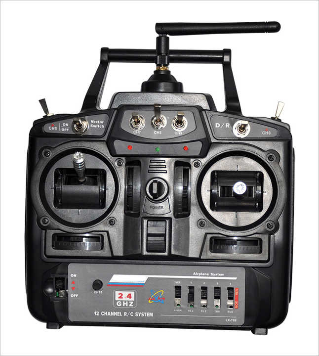 RTS Sky Flight 1200mm Wingspan Hobby RC Airplane Toy