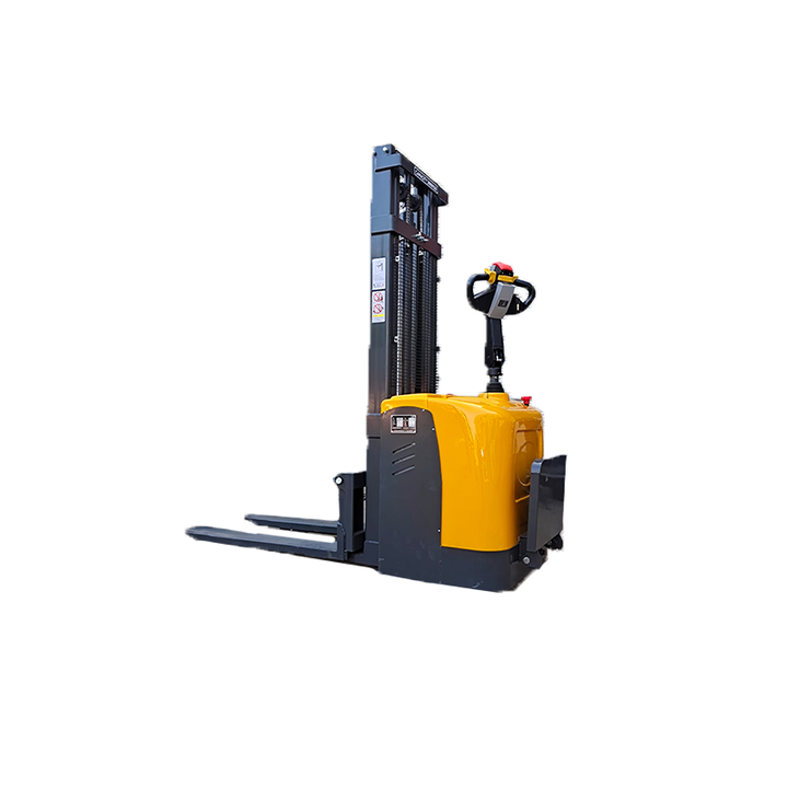 High Quality 2ton Low-Profile Full Electric Stacker Ride-on Forklift ...
