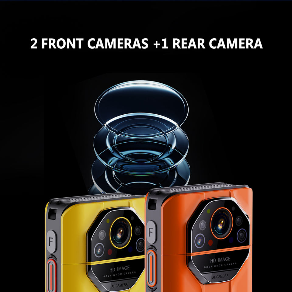 2025 Latest 4K 5G CMOS H.265 Body Camera 3.1 Inches Touch Screen GPS ...