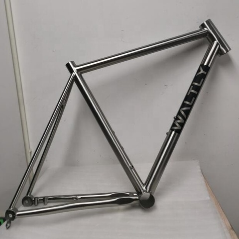 Titanium Disc Road Bike Frame 53cm - Lightweight, Durable Girder Frame ...