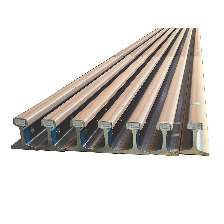 GB Standard Heavy Duty Track Rail 60kgm U71Mn P60 Crane Steel Rail ...