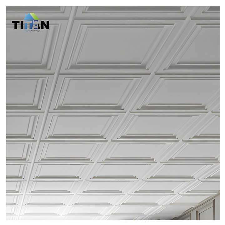3D PVC Ceiling Design for Restaurant Sheets Decor down Lobby