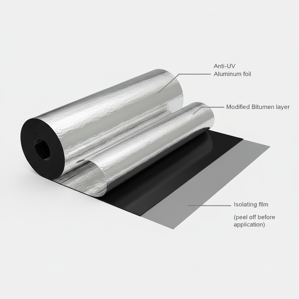 4mm Roofing Insulation Adhesives Market - Bitumen Tape