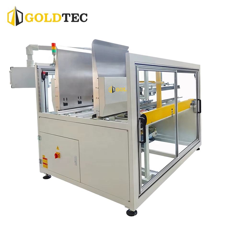 Goldtec Fully Automatic High-Speed Case Erecting Machine Electric ...