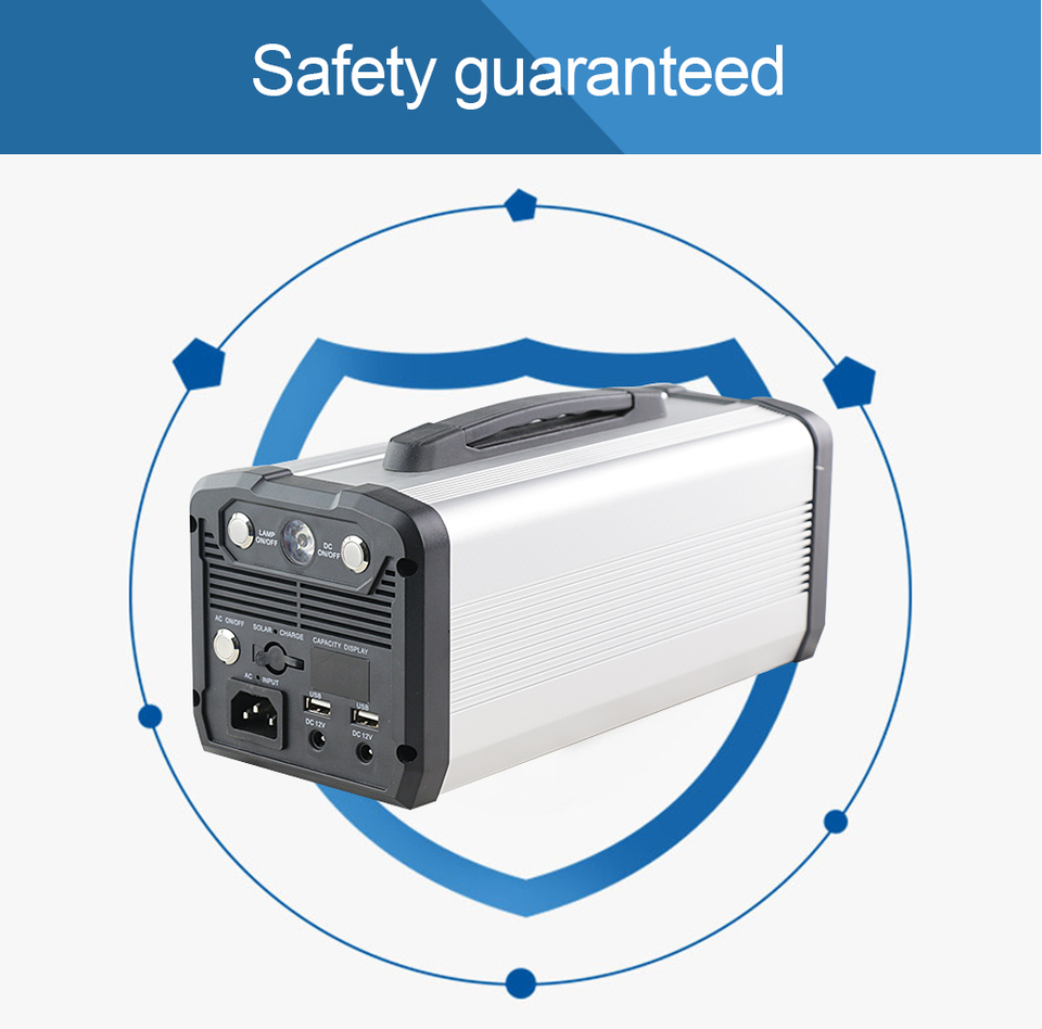 Portable Power Supply 300W Power Bank Station for Outdoor Camping ...