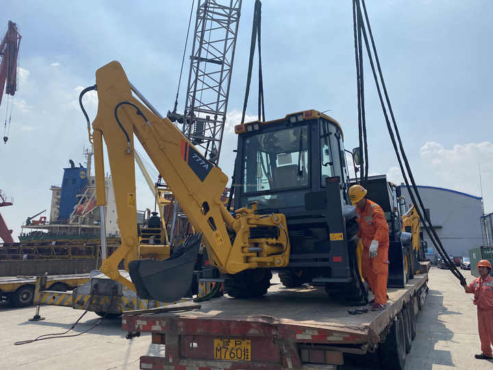 New Pilot Control 8Ton 4WD Backhoe Loader 777A CLG777A 777a-s with ...