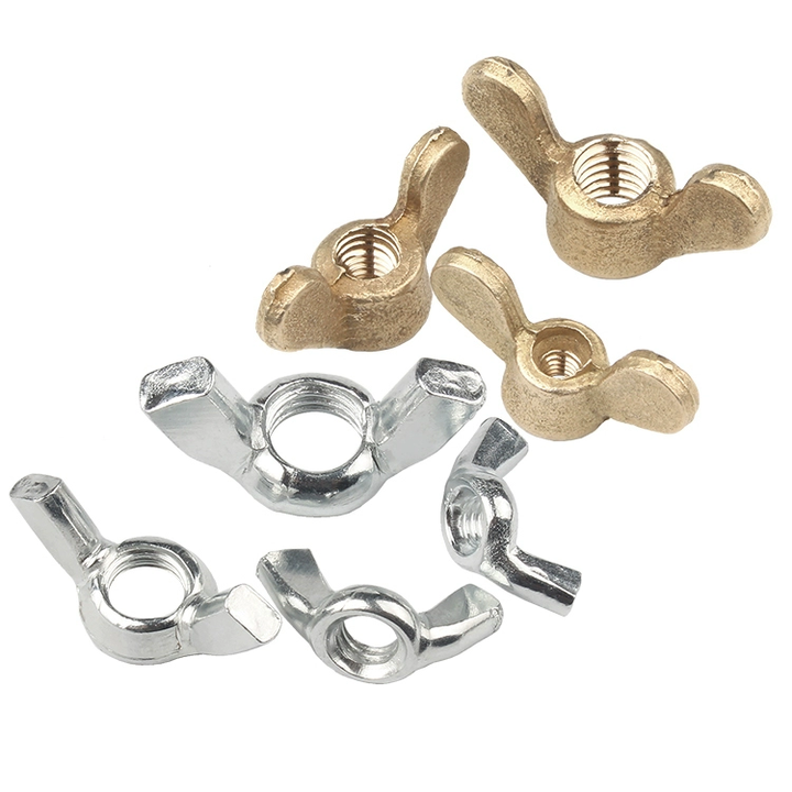 M4 M5 M6 M8 M10 M12 M16 H59 H62 Brass Bronze Copper Alloy Steel Edged Wing Square Wing Round ...