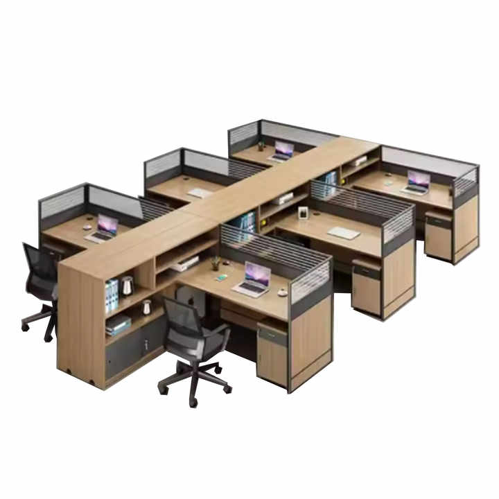 Modern Modular Staff Office Desks Cubicle Office Workstations Customize ...