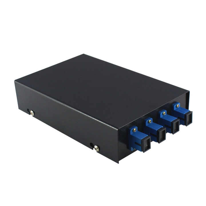 Optical Fiber Terminal Box ODF 4-Port SC - FTTH Patch Panel