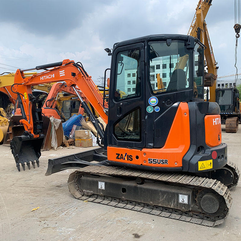 Original Used Excavator Hitachi ZX55 High Performance Mini Excavator ...