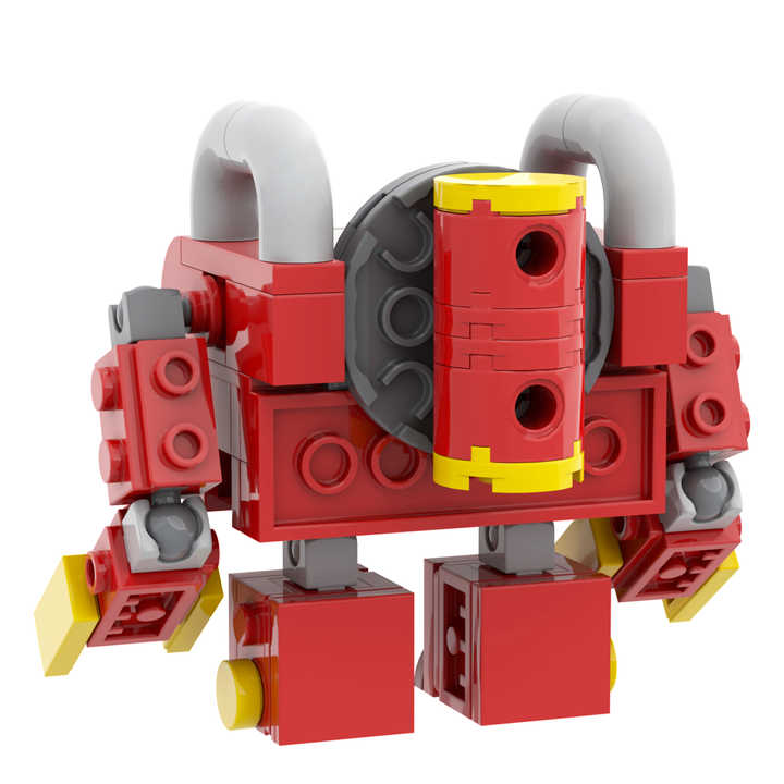 DIY Sonic the Dr. Eggman Battle Mech Hedgehogs Building Block Sets for Kids