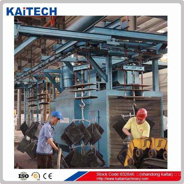 Tailored Continuous Pass-through Hanger Chain Type Shot Blasting ...