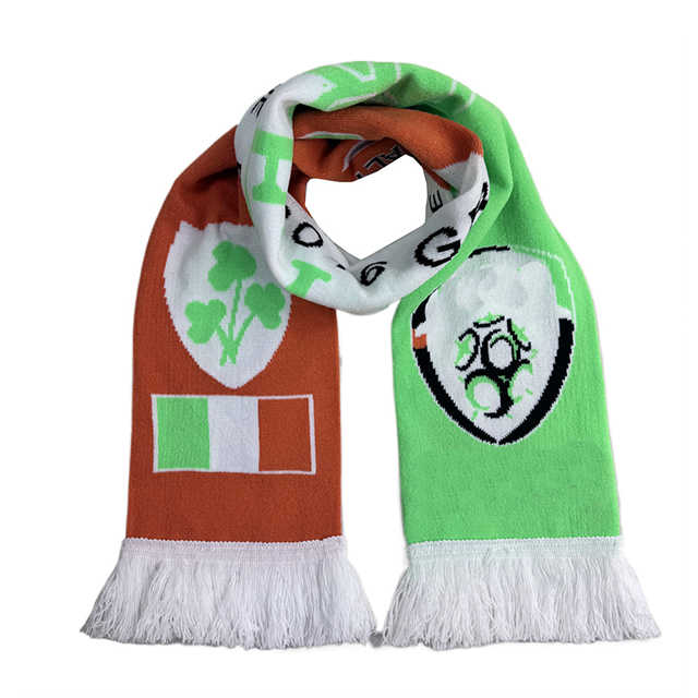 Custom World National Football Fan Knitted Scarf Soccer Team Supporter ...