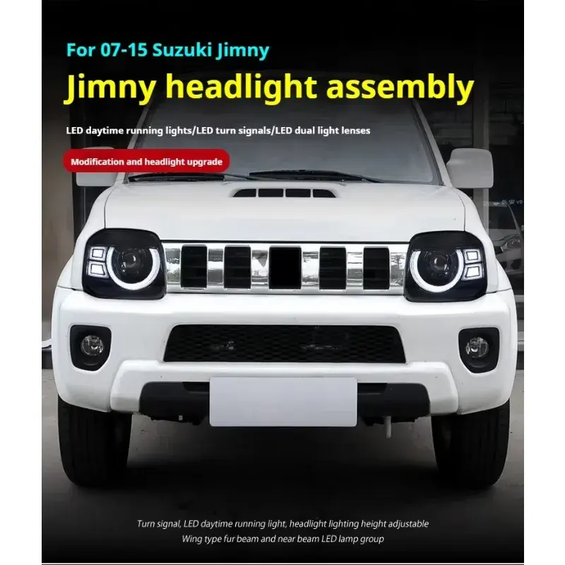 FT Car Lights for Suzuki Jimny Headlights 2007-2015