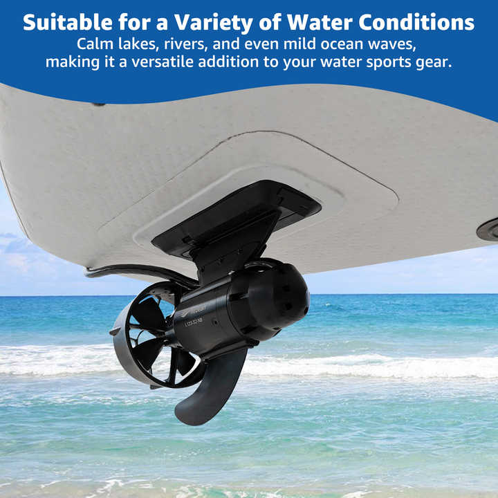 Fishing Kayak Belly Boat Motor - 600W Thrust & Remote Control