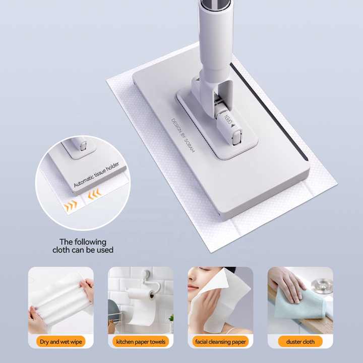 Sweeper Disposable Wipe Mops - Efficient Floor Cleaning