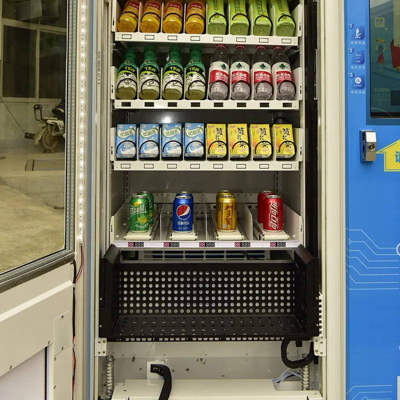 EASIVEND Digital Vending Machine Elevator System Fruit Salad Glass ...