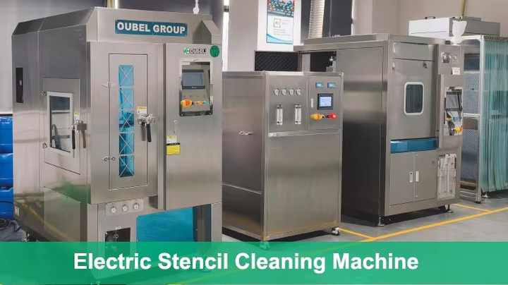 High pressure automatic SMT stencil cleaning machine offline electric ...